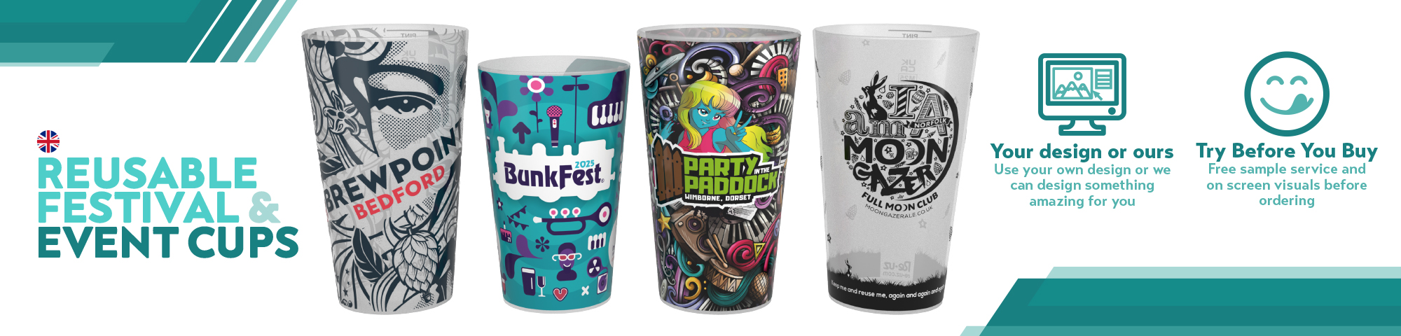 Branded Cups | Personalised Branded Cups | Custom Printed Cups